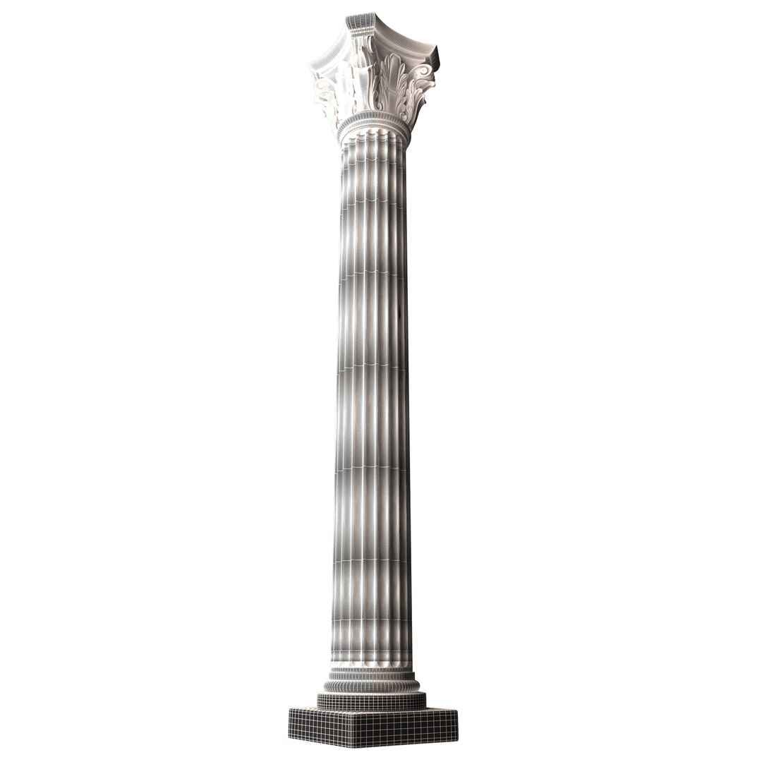 Column Capital 0203 3D Model - TurboSquid 1959516
