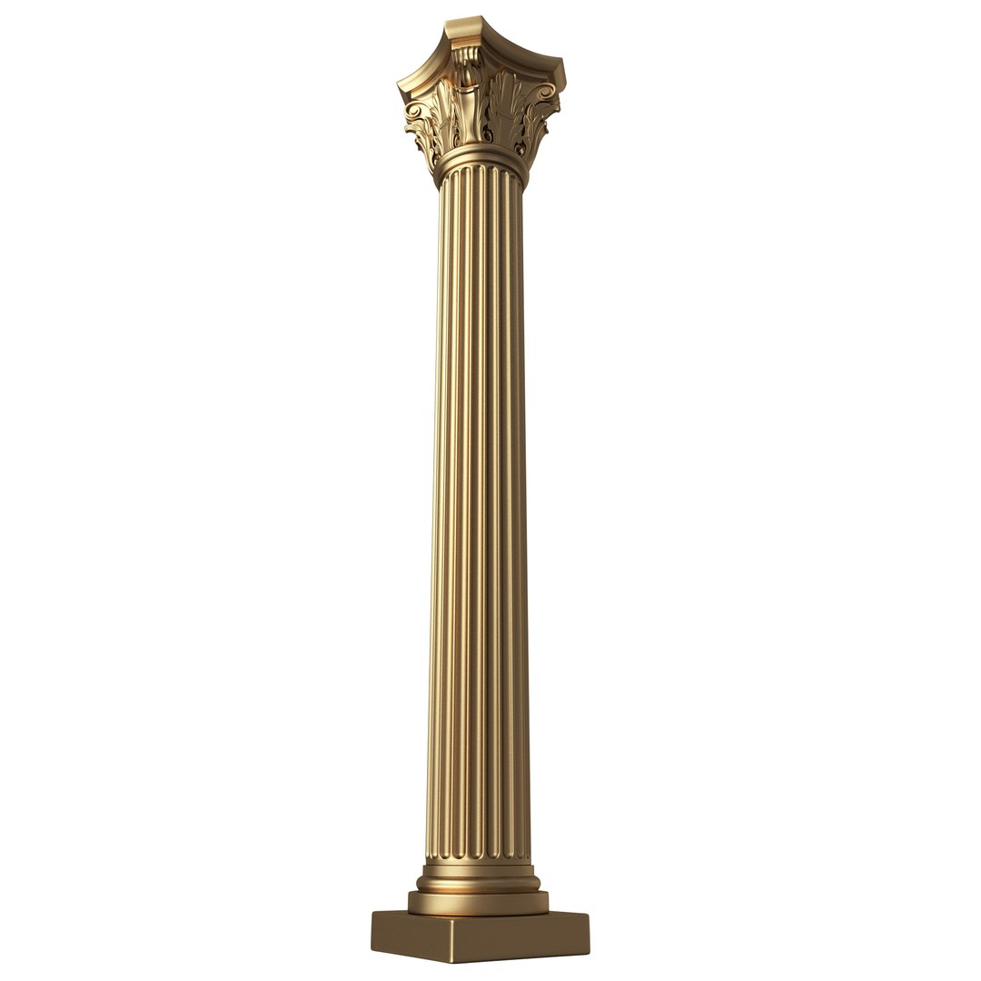 Column Capital 0203 3D Model - TurboSquid 1959516