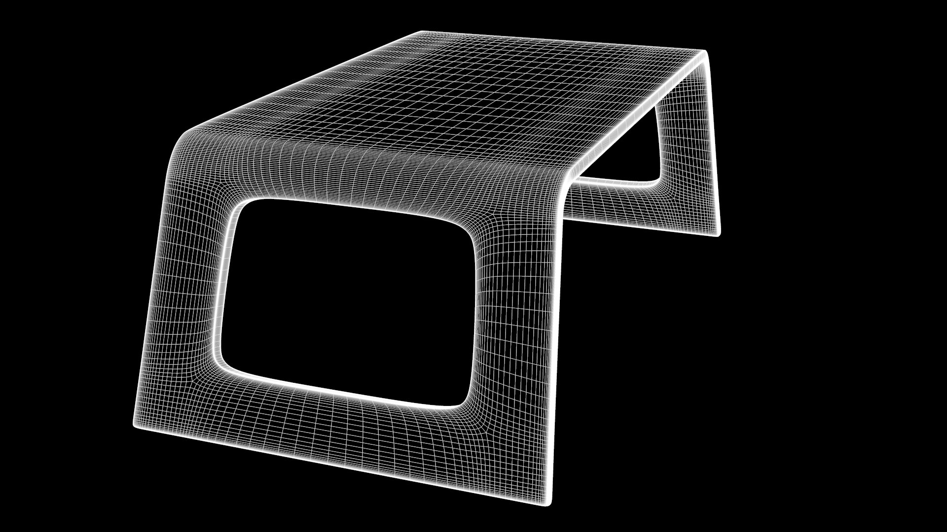 3D Modern Walnut Tray Table model - TurboSquid 2151507