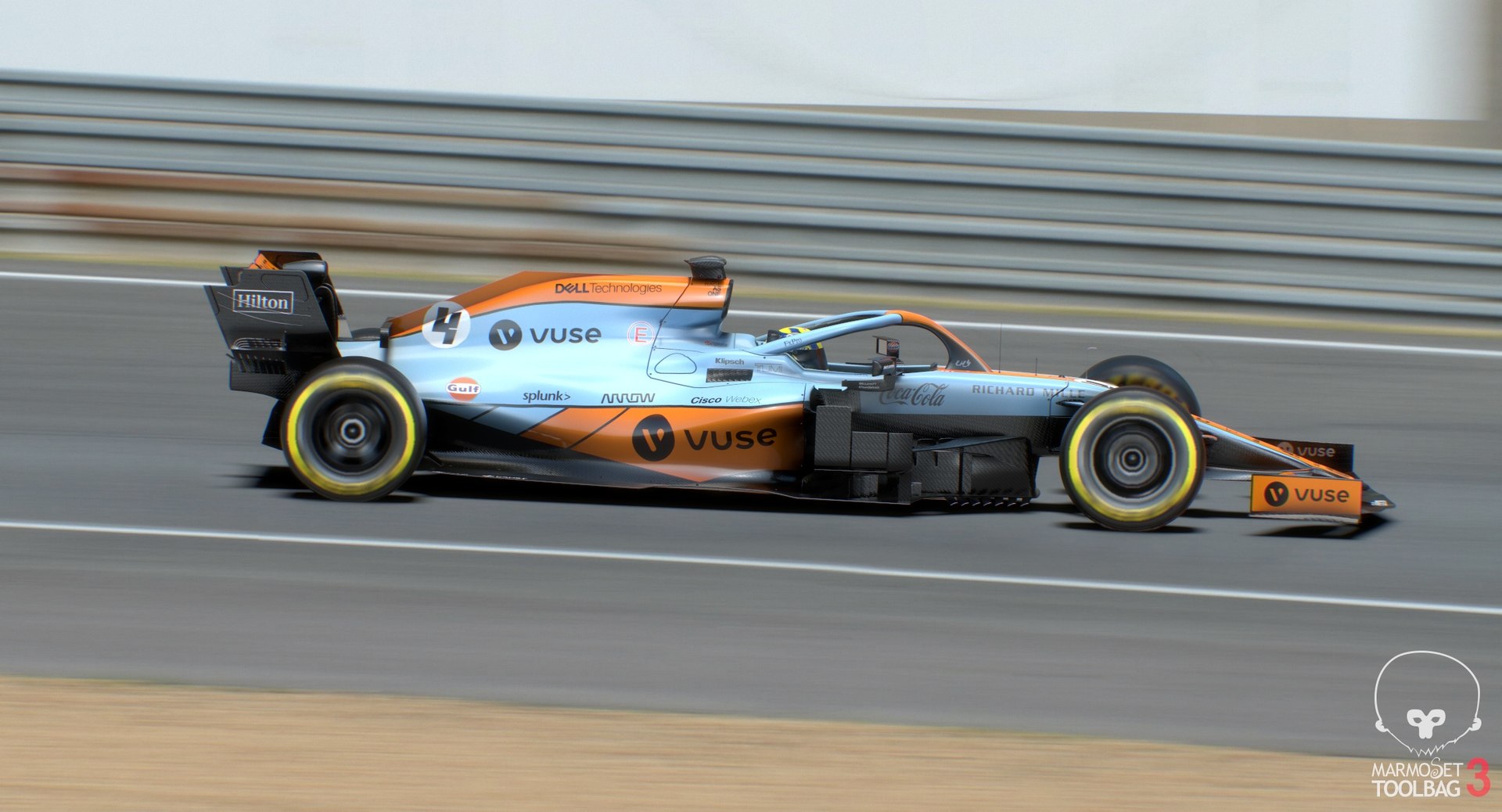 McLaren F1 2021 MCL35M Formula 1 Monaco Livery 3D - TurboSquid 1740611