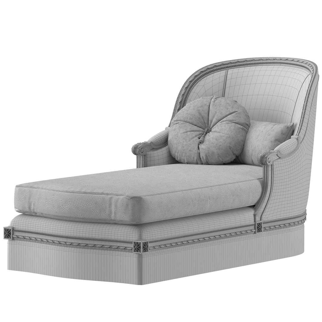 Chairish Chaise Art 5873 3D Model - TurboSquid 2286421