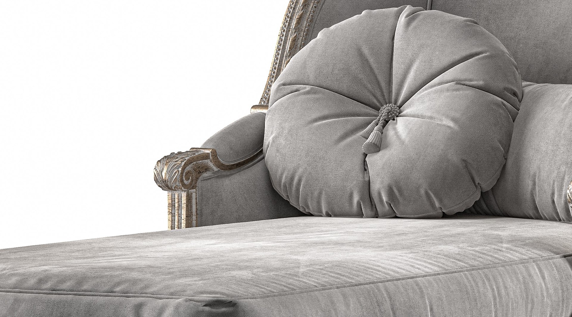 Chairish Chaise Art 5873 3D Model - TurboSquid 2286421