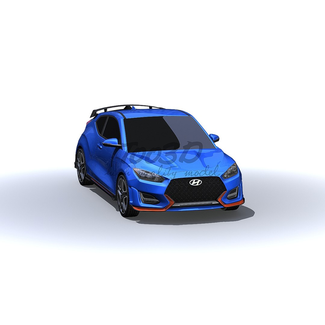 N Veloster Model - TurboSquid 1245812