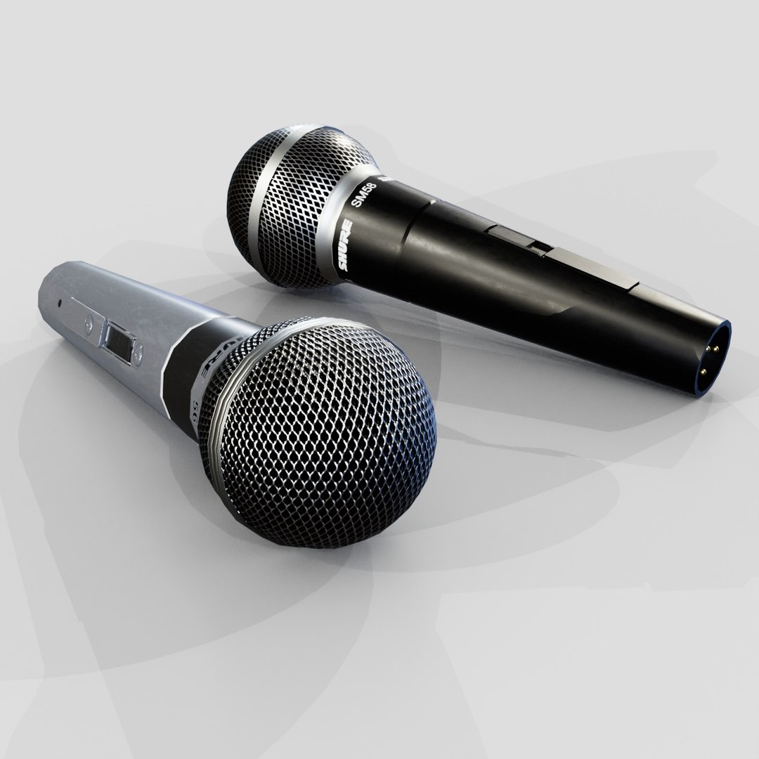 Free 3D Model Shure 565SD SM58 - Free Download - TurboSquid 2135113