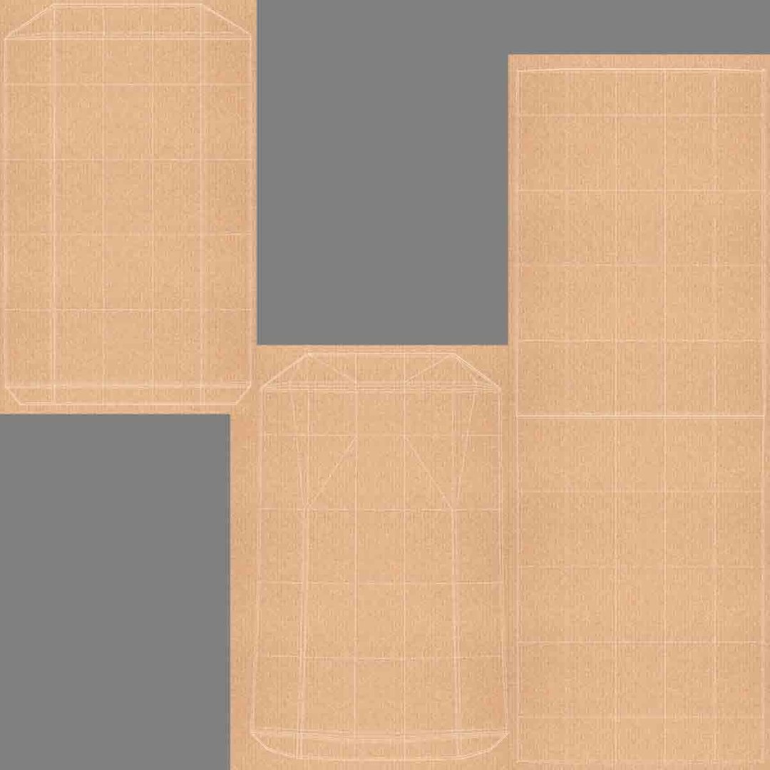 3D Flap Kraft Envelope - TurboSquid 2168696