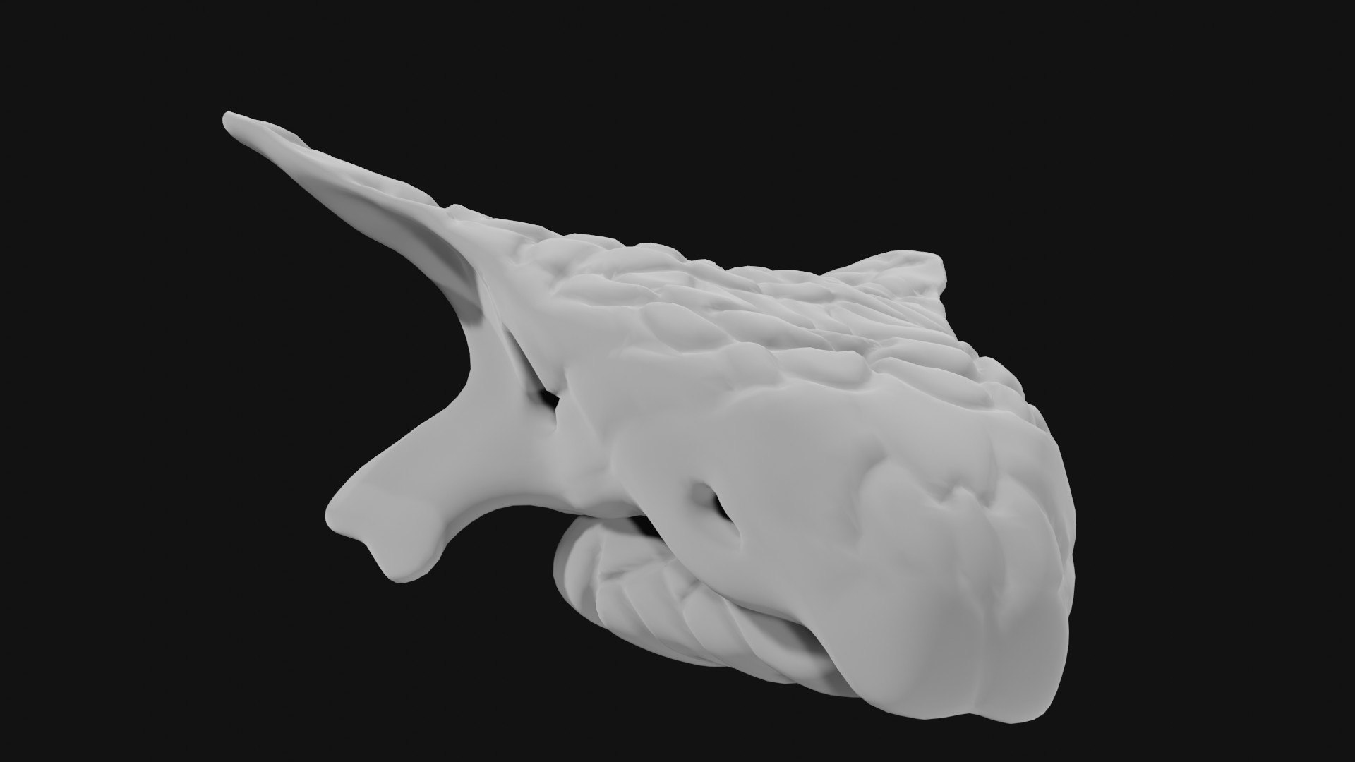 3D Ankylosaurus Skull Model - TurboSquid 1969529