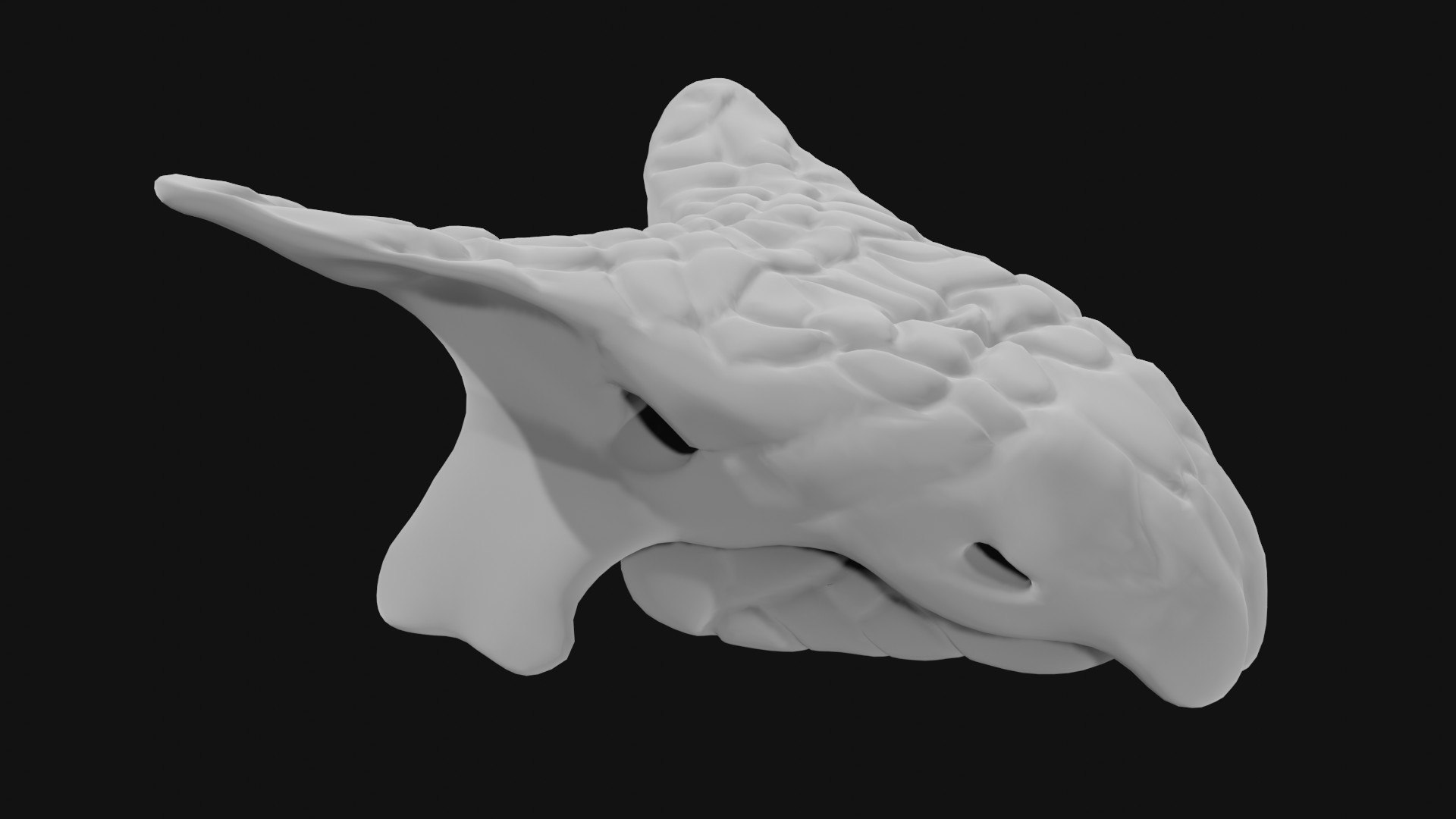 3D Ankylosaurus Skull Model - TurboSquid 1969529