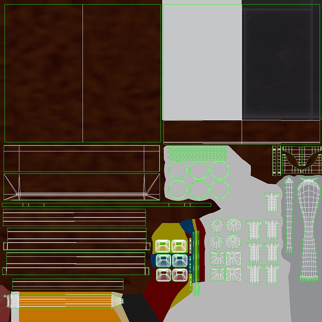 3D Keys Board Model - TurboSquid 1215179
