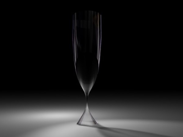3d glass lectern