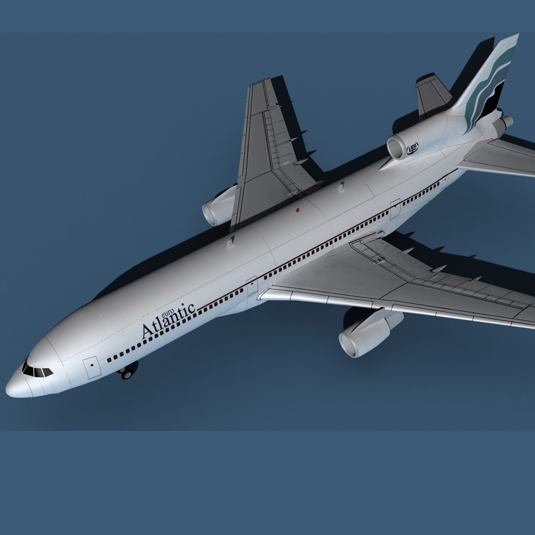 3D Model Lockheed L-1011-50 Euro Atlantic - TurboSquid 1921590