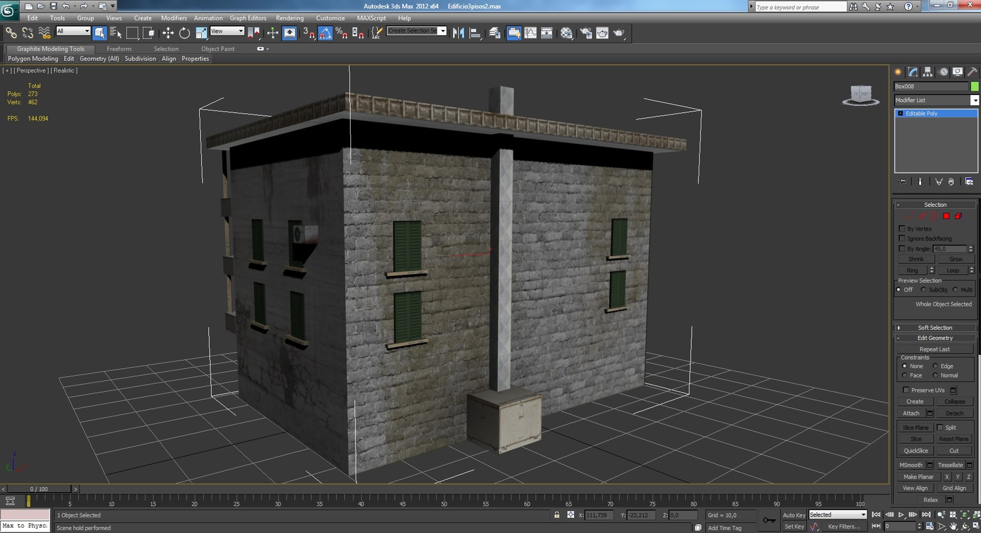 3dsmax Building