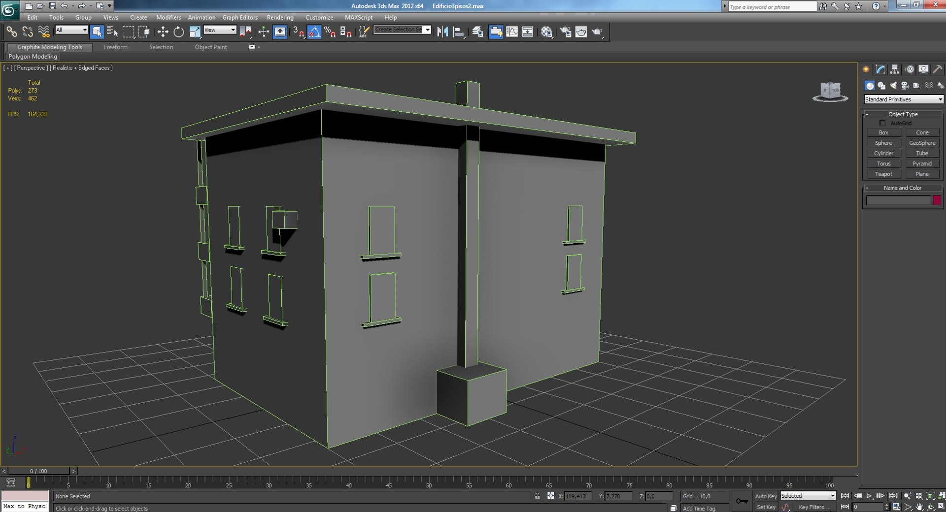 3dsmax Building