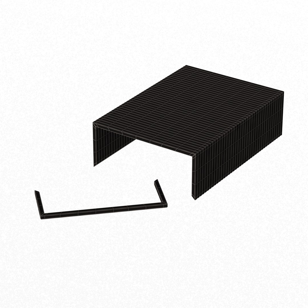 Staples 30 Pcs 3D Model - TurboSquid 2005689