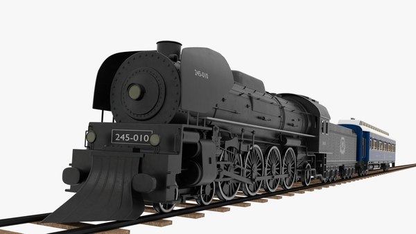 3D train - TurboSquid 1671358