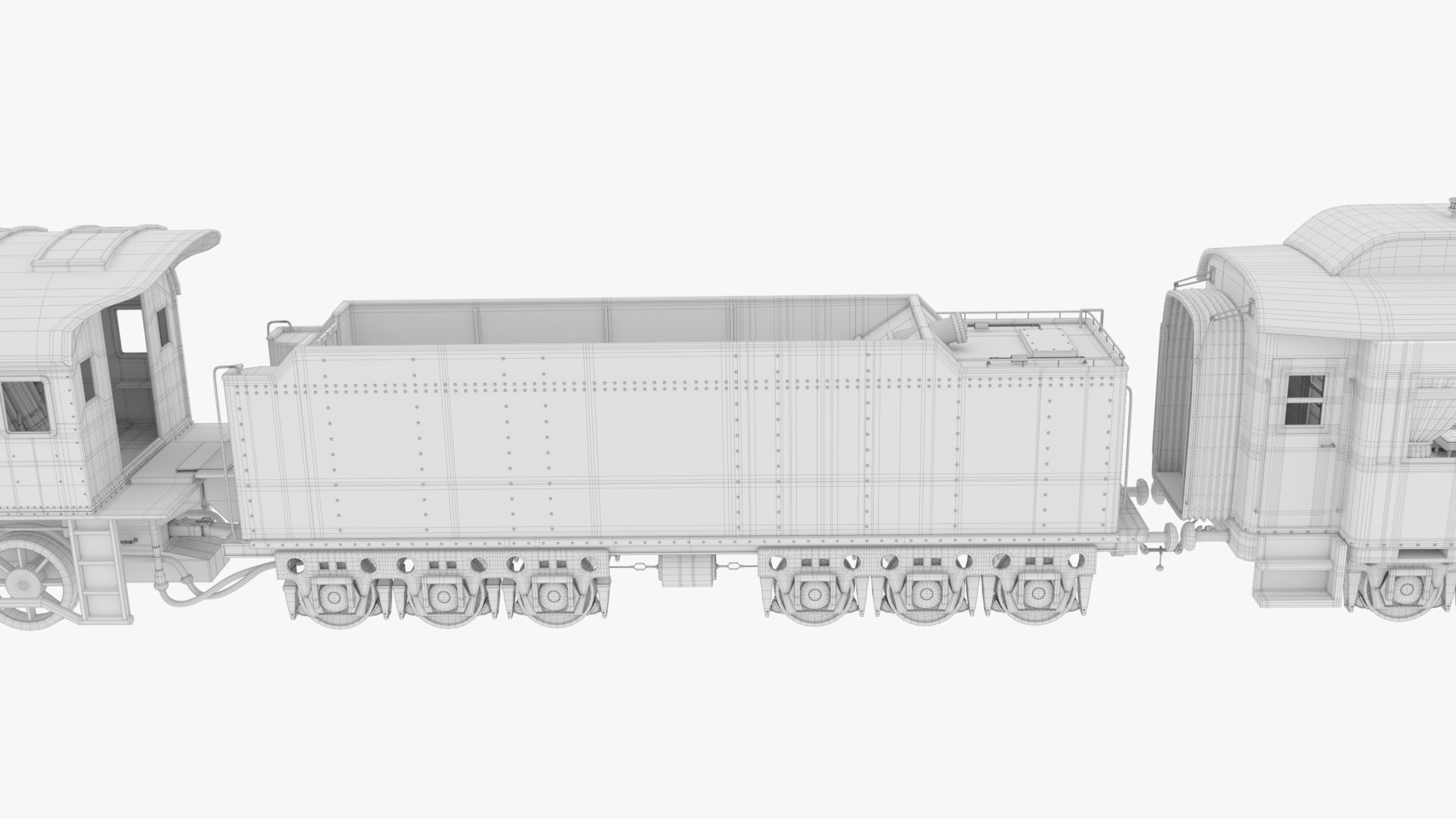 3D train - TurboSquid 1671358