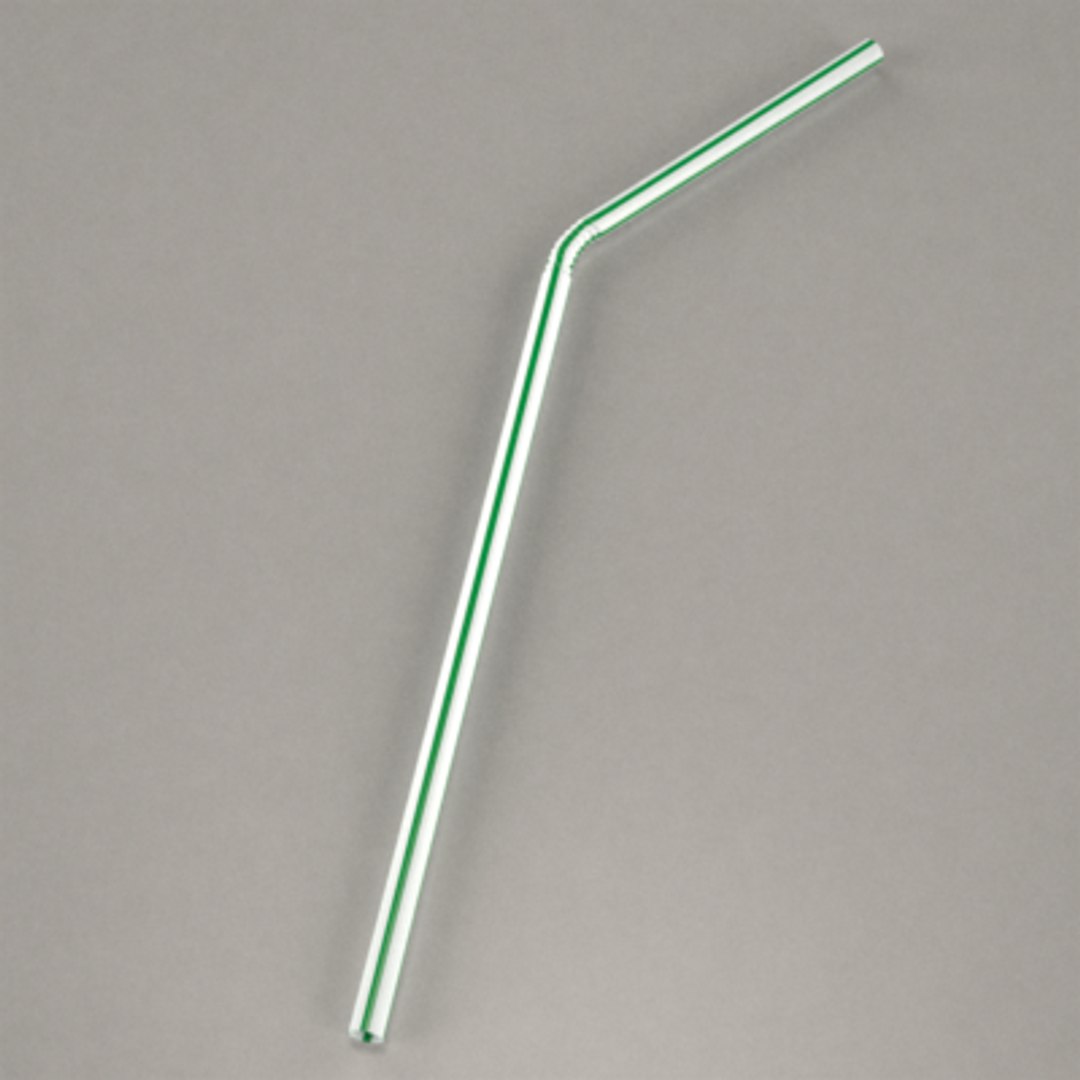 Drinking Straw 3d Model