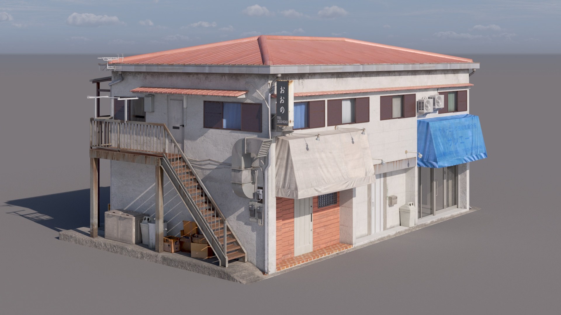 3D Building 3 - TurboSquid 2022268