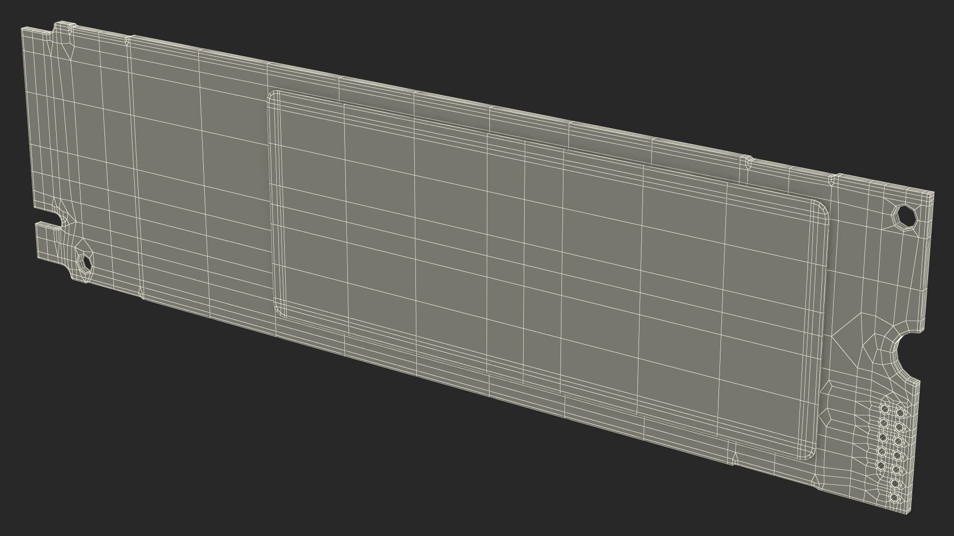 3D M2 SSD Samsung 980 Pro 1 TB Model - TurboSquid 2146156