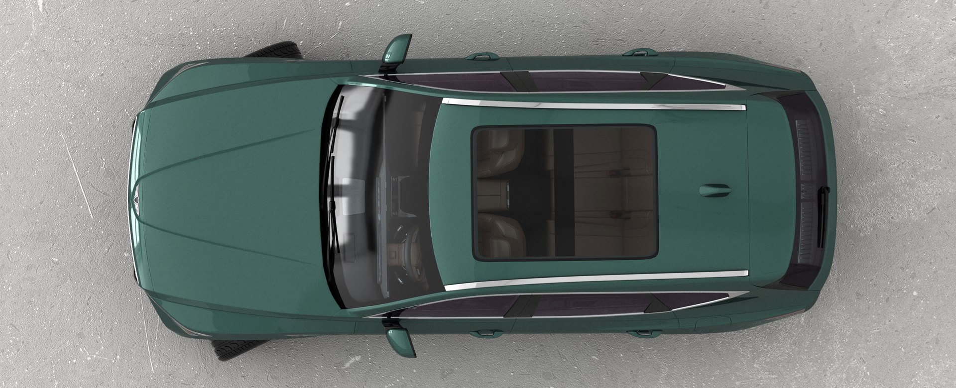 3D Genesis GV80 2024 Opening Doors And Trunk Model - TurboSquid 2240134