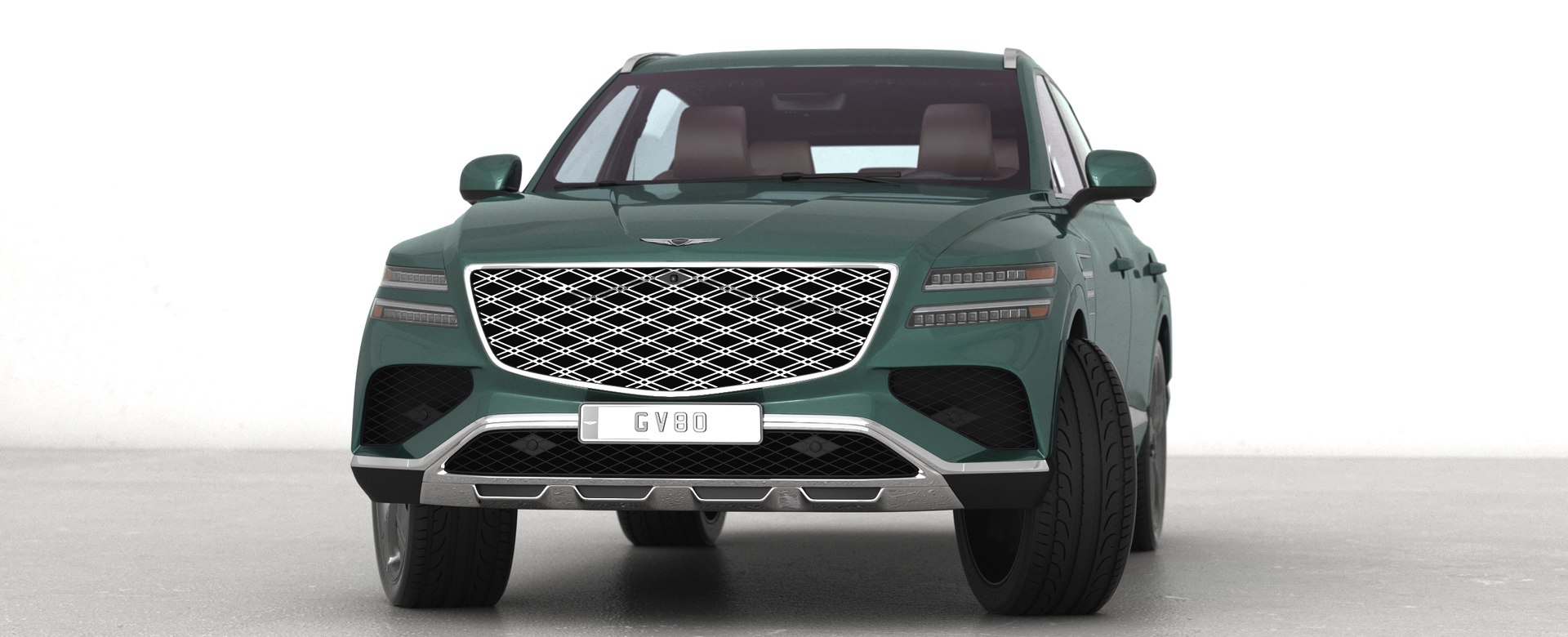 3D Genesis GV80 2024 Opening Doors And Trunk Model - TurboSquid 2240134