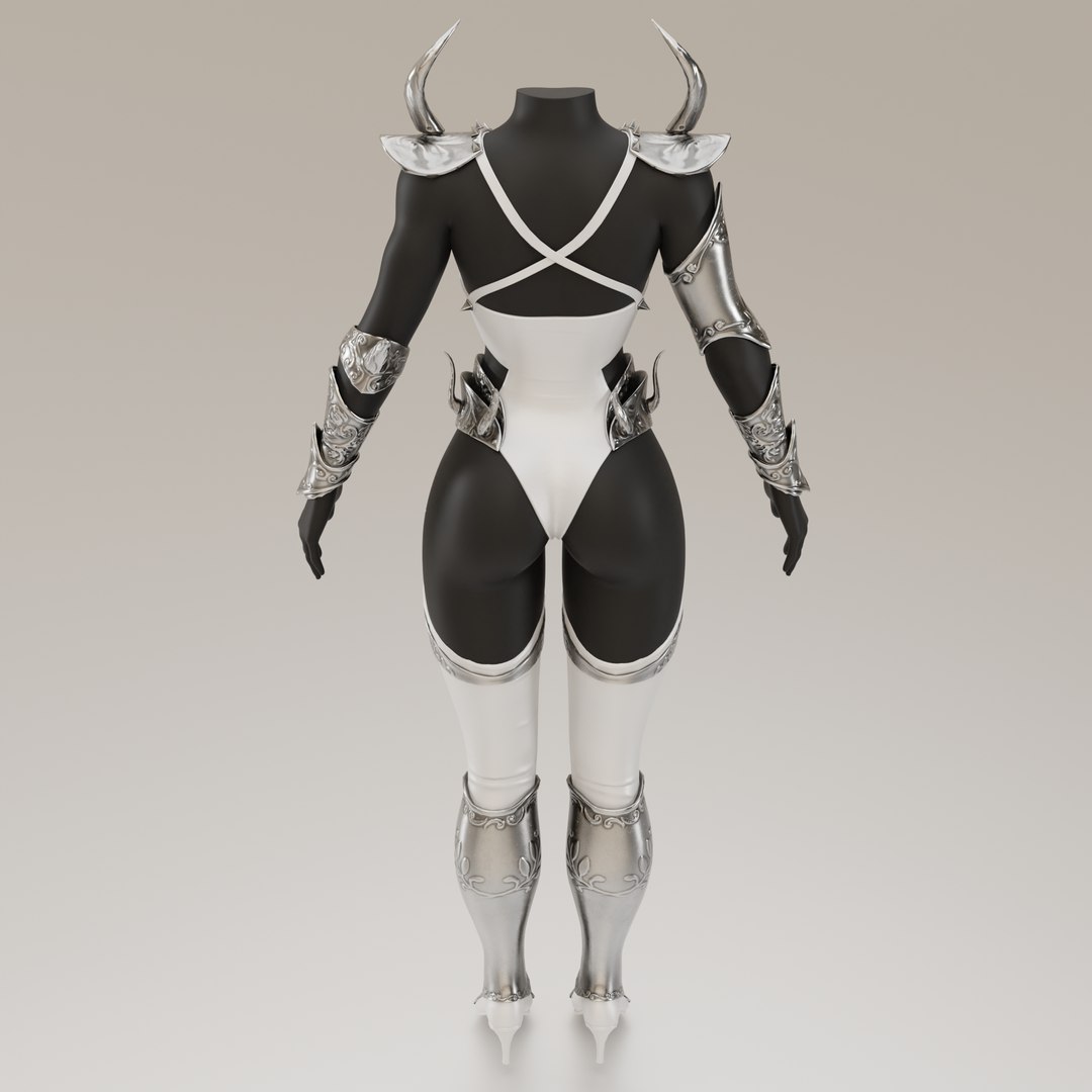 3D Oni Warrior Armor - TurboSquid 2149174
