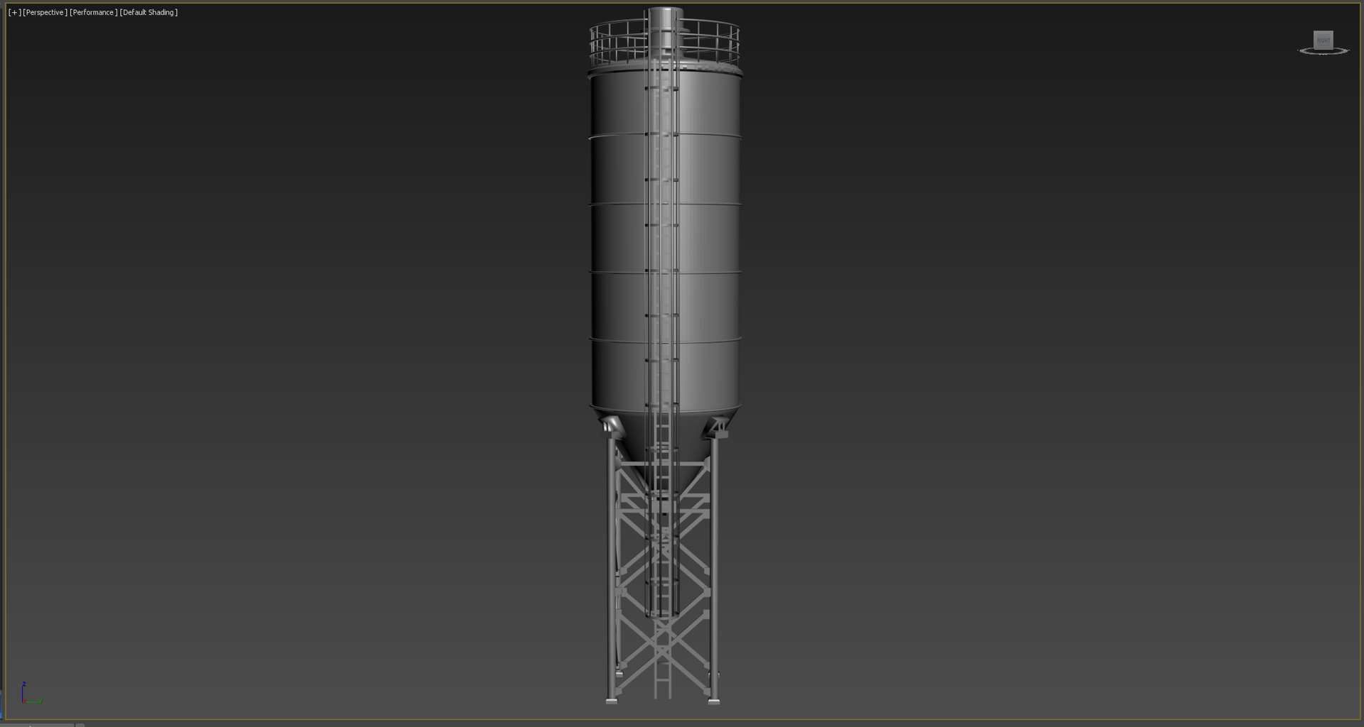 Silo 3D model - TurboSquid 1826758