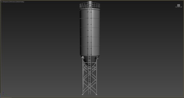 Silo 3D model - TurboSquid 1826758