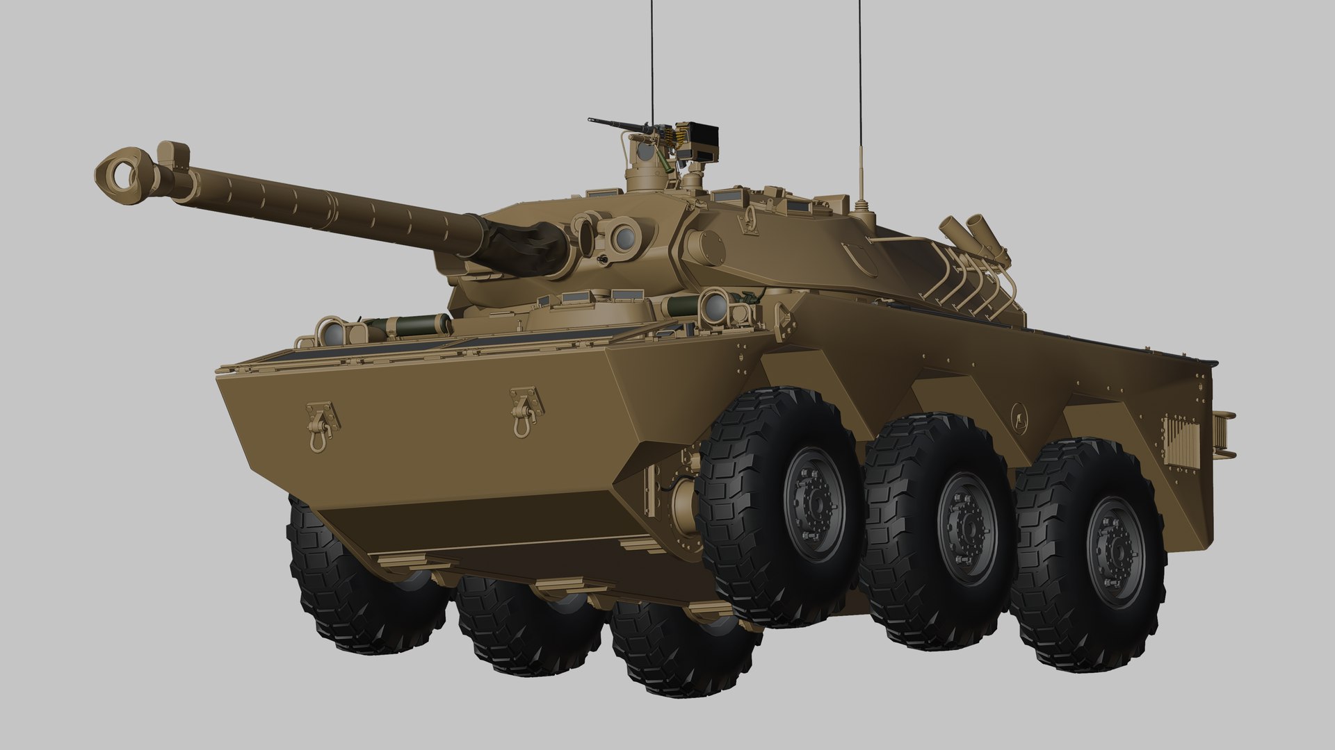 AMX-10RC 3D Model - TurboSquid 2332004
