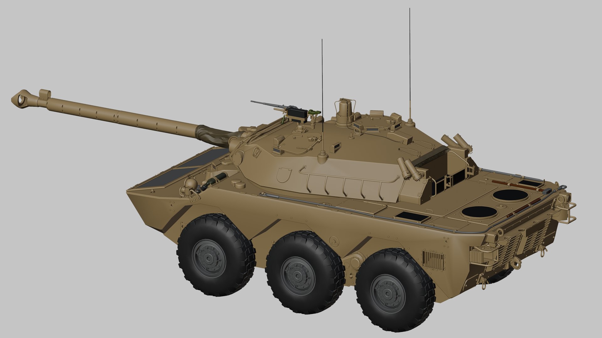 AMX-10RC 3D Model - TurboSquid 2332004