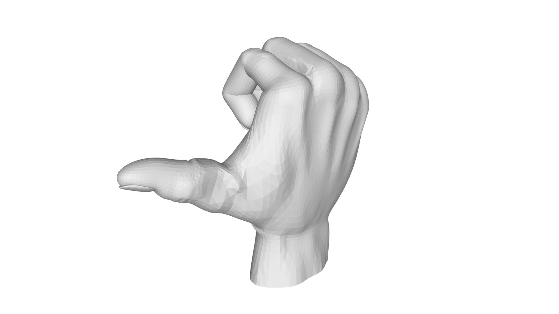 Realistic Hand Model Pose Gesture 11 3D Model - TurboSquid 1975518