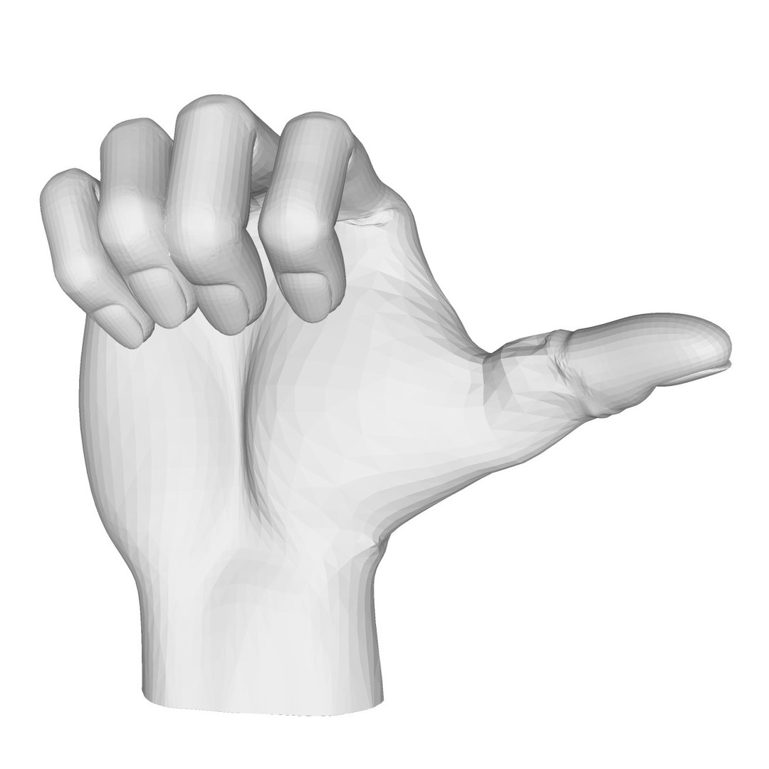 Realistic Hand Model Pose Gesture 11 3D Model - TurboSquid 1975518