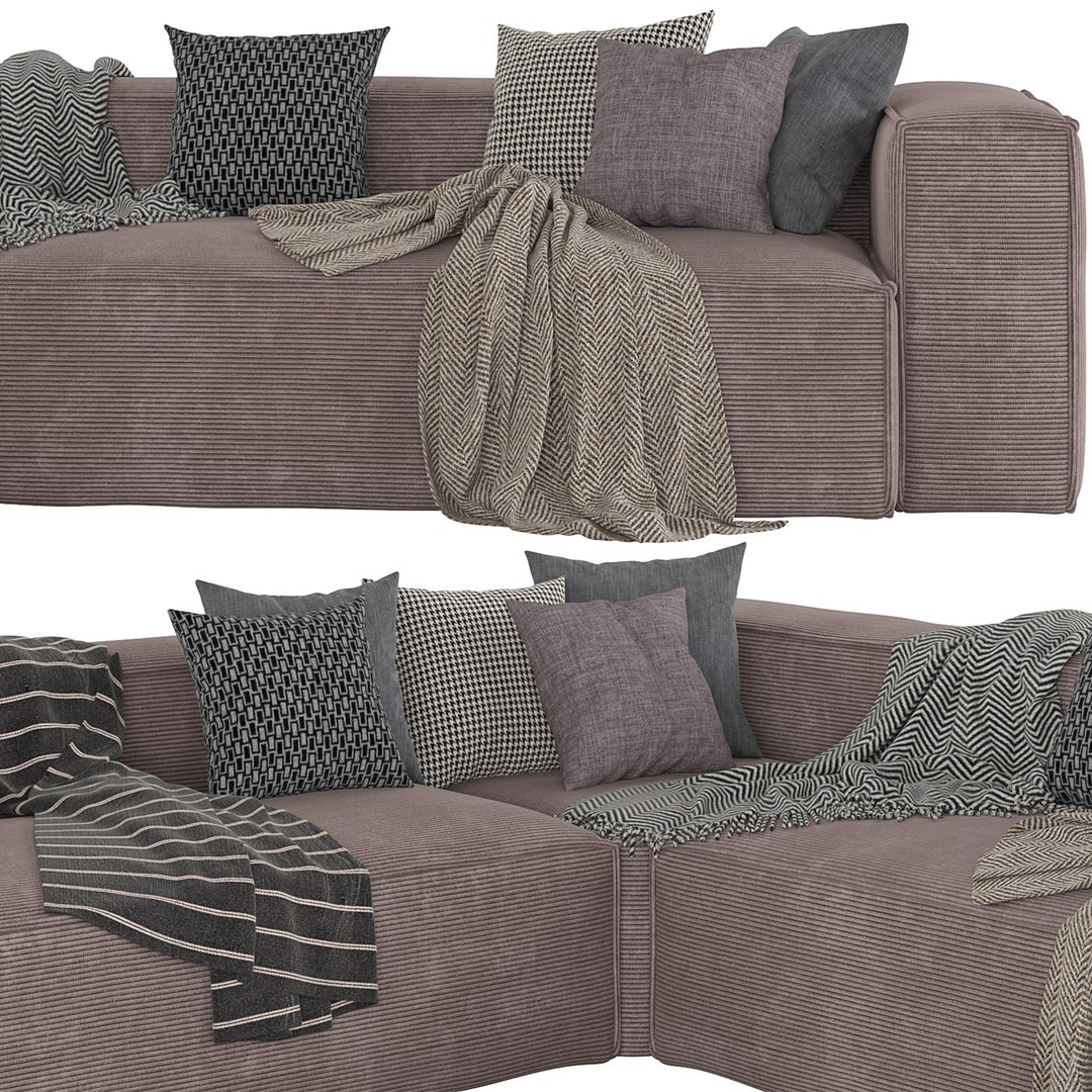 Sofa Blok 3D Model - TurboSquid 1945845