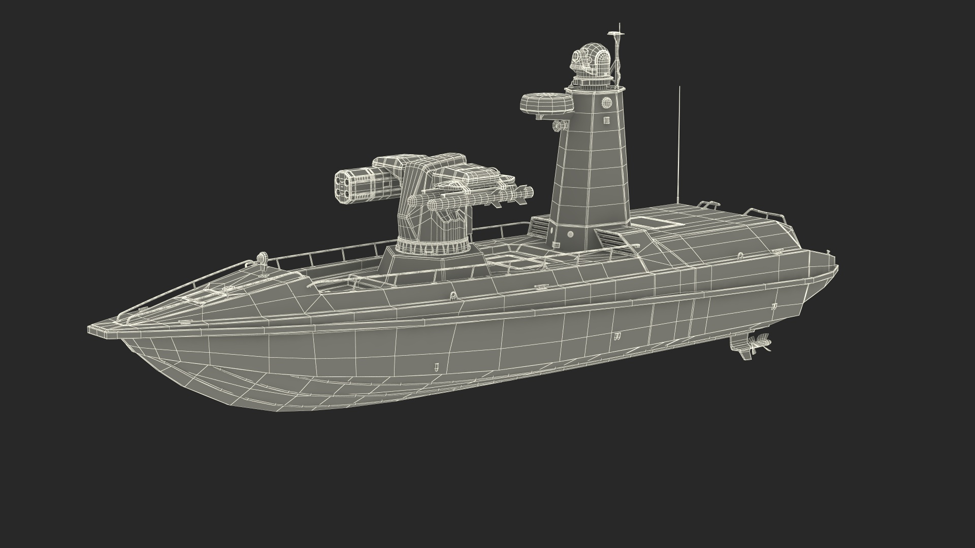 ULAQ Unmanned Patrol Vessel 3D Model - TurboSquid 2195775