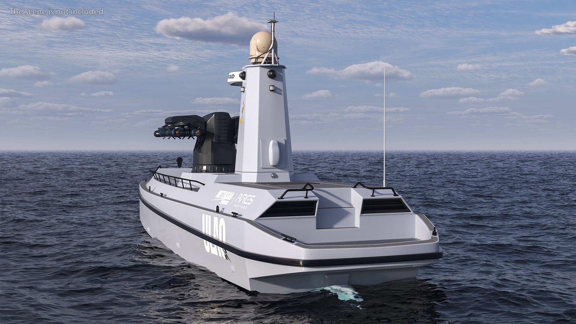 ULAQ Unmanned Patrol Vessel 3D Model - TurboSquid 2195775