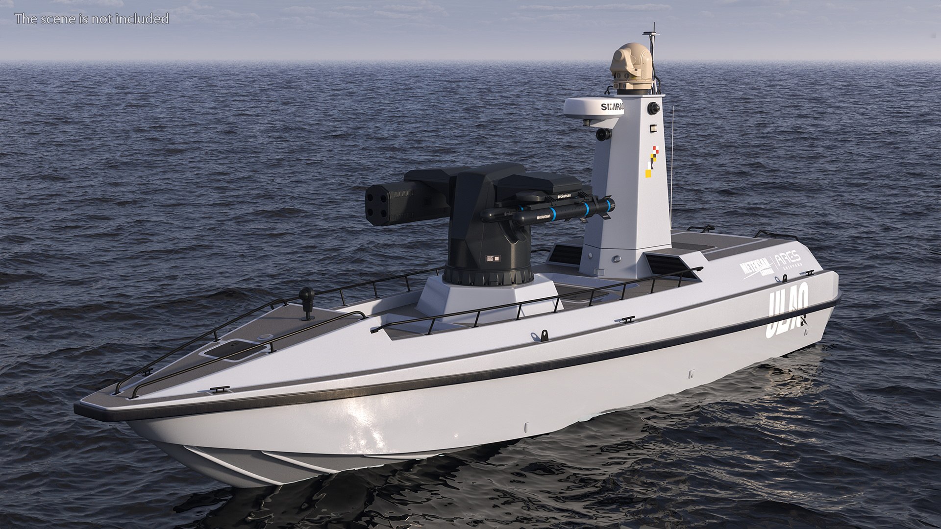ULAQ Unmanned Patrol Vessel 3D Model - TurboSquid 2195775