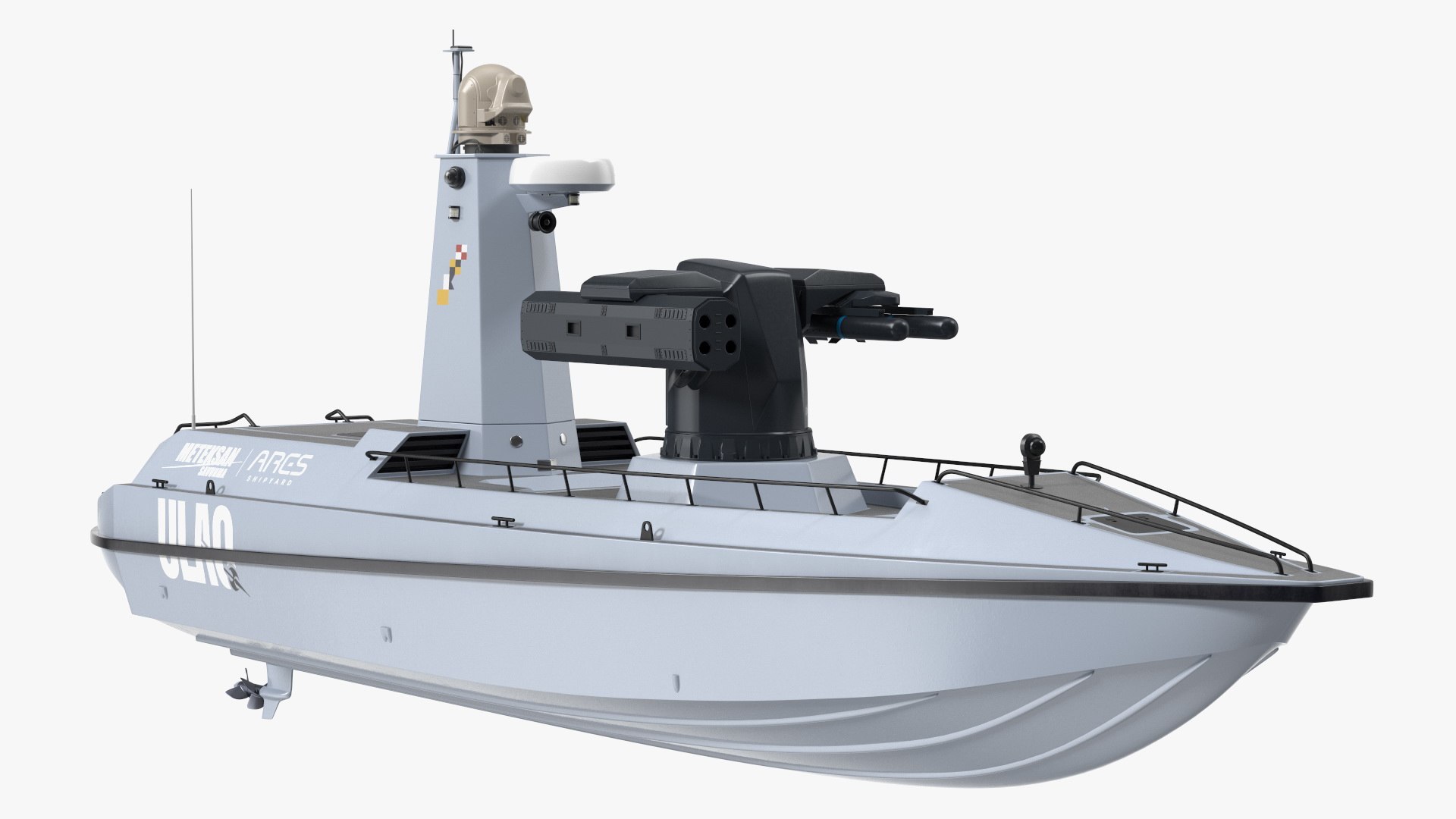 ULAQ Unmanned Patrol Vessel 3D Model - TurboSquid 2195775