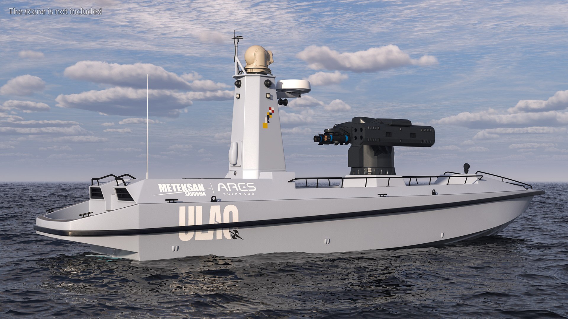 ULAQ Unmanned Patrol Vessel 3D Model - TurboSquid 2195775
