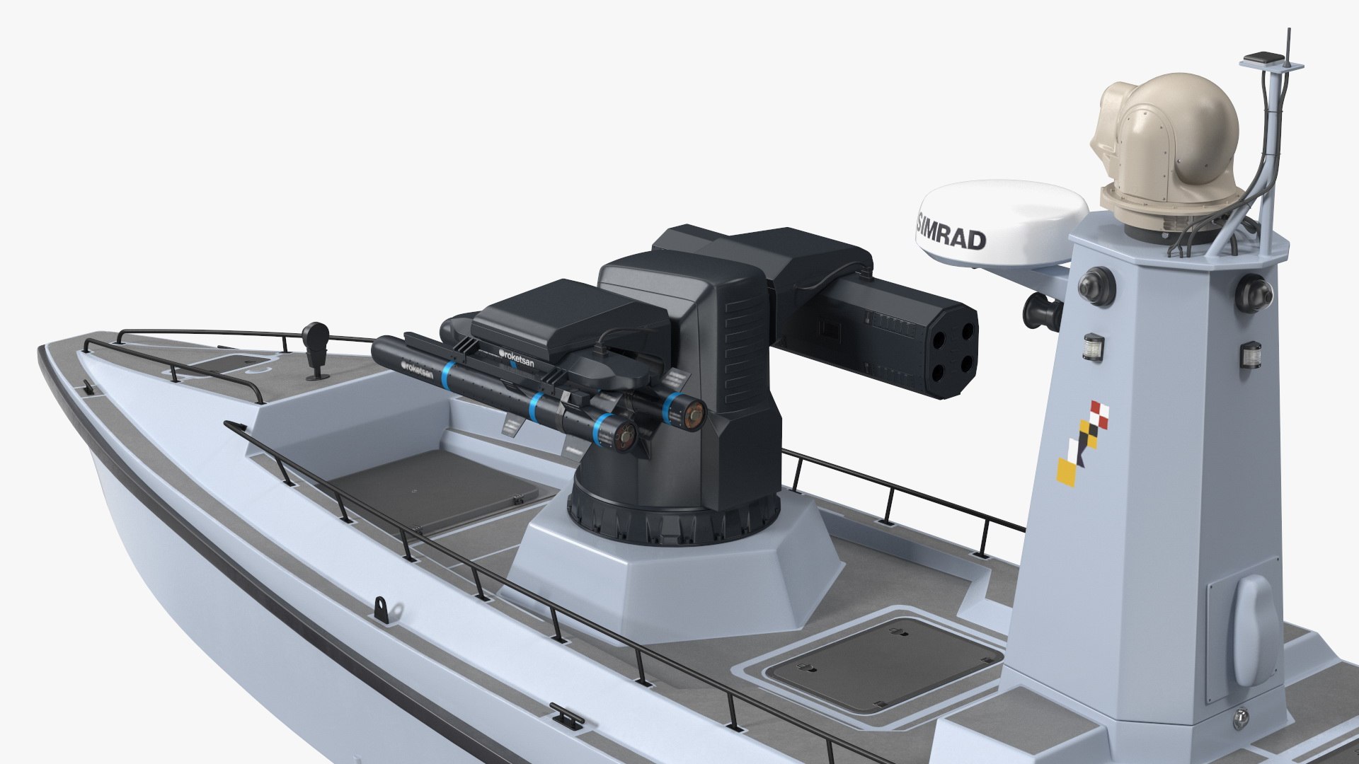 ULAQ Unmanned Patrol Vessel 3D Model - TurboSquid 2195775