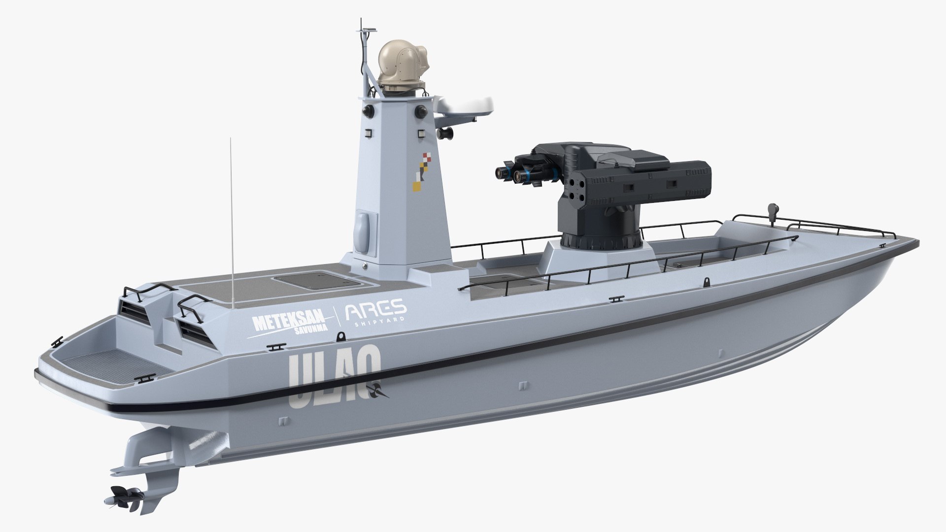 ULAQ Unmanned Patrol Vessel 3D Model - TurboSquid 2195775