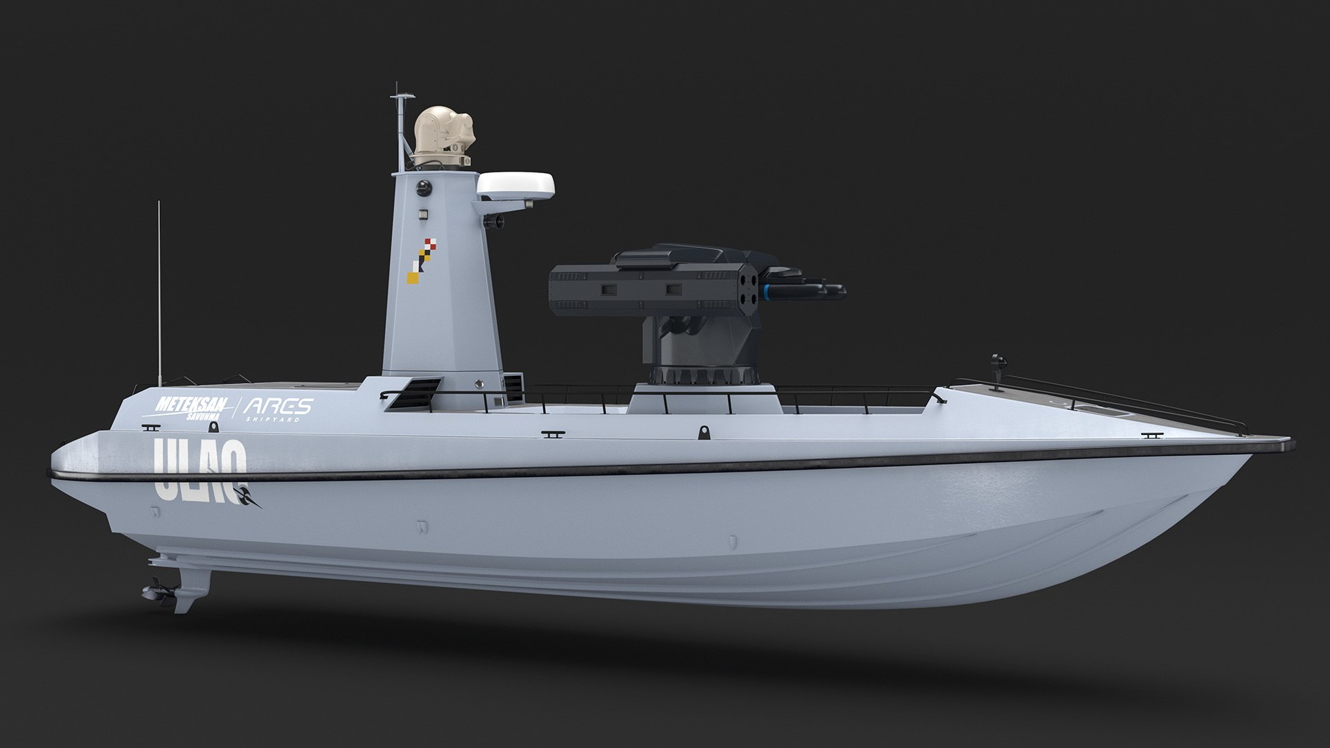ULAQ Unmanned Patrol Vessel 3D Model - TurboSquid 2195775