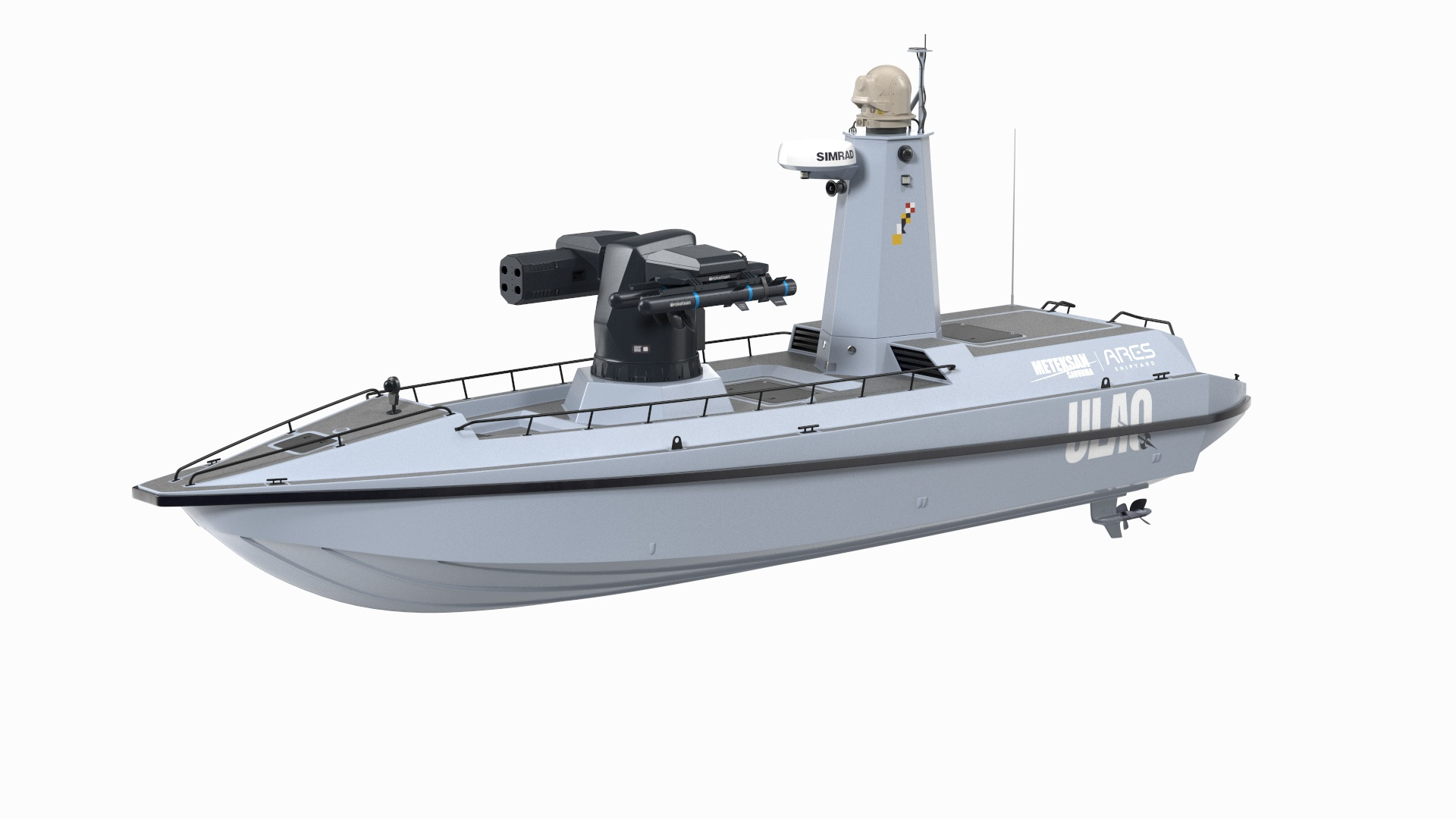 ULAQ Unmanned Patrol Vessel 3D Model - TurboSquid 2195775