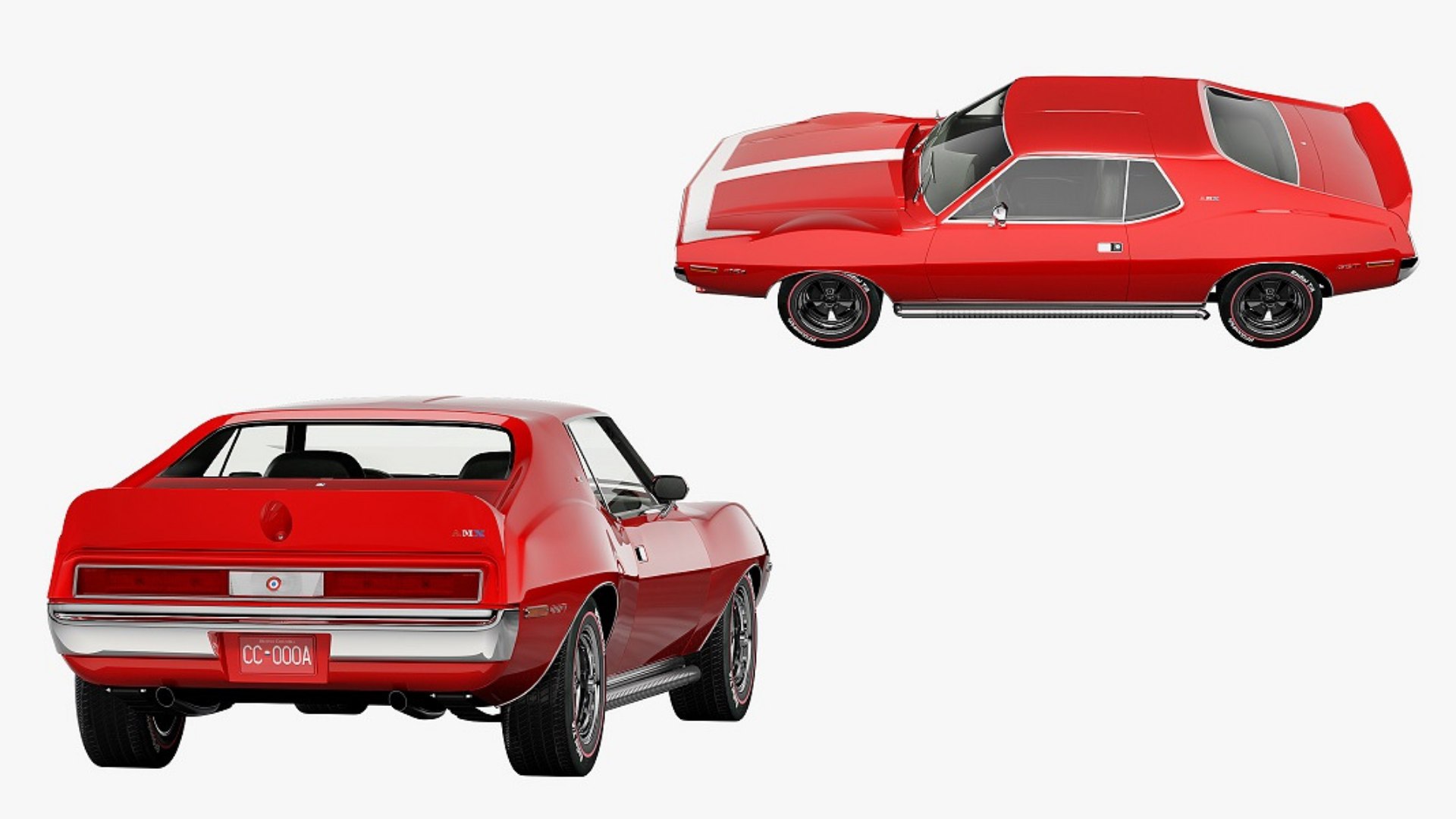 modelo 3d AMC AMX SST-1973 - TurboSquid 2126011