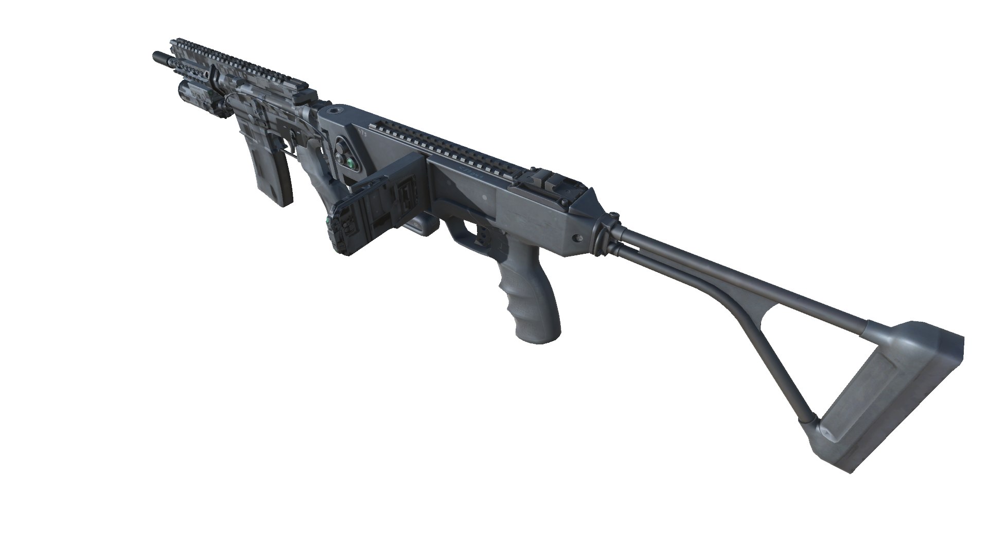 38-Corner Shot Gilboa-gun Model 3d Game Ready Model Low-poly 3D Model ...