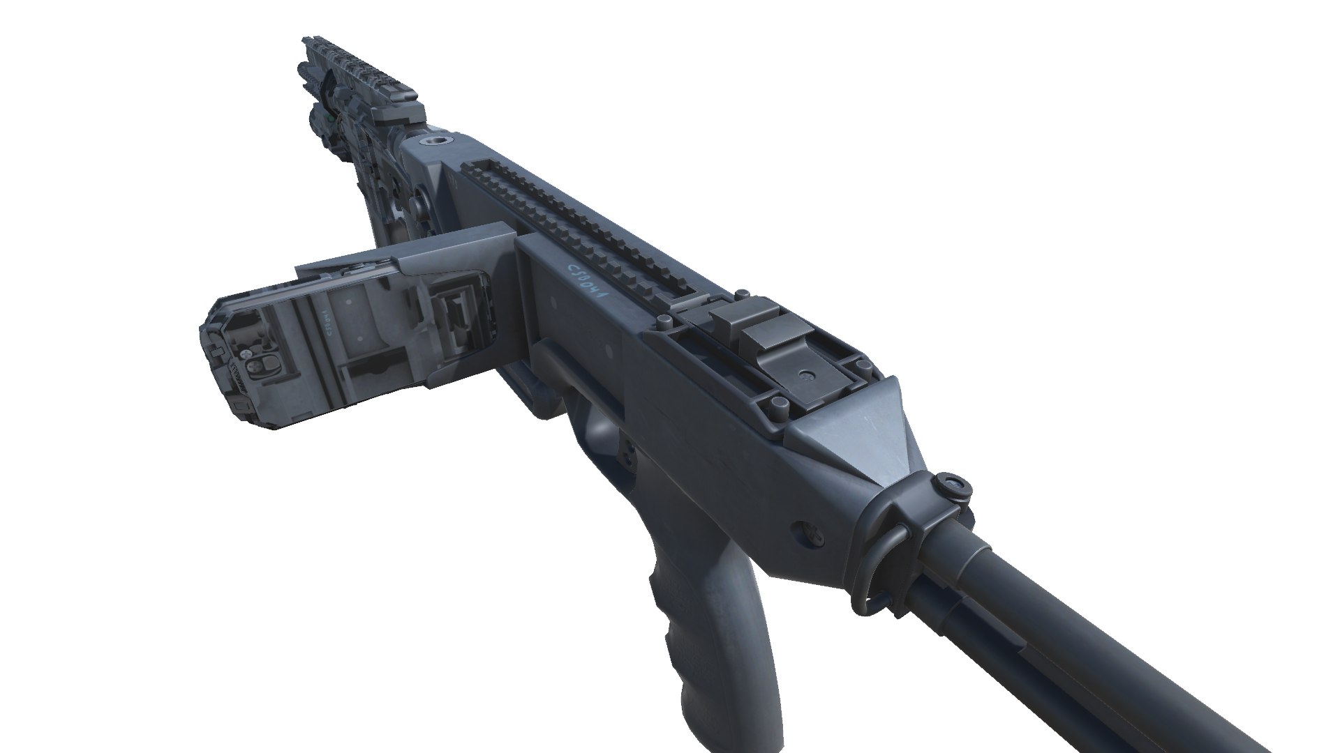 38-Corner Shot Gilboa-gun Model 3d Game Ready Model Low-poly 3D Model ...