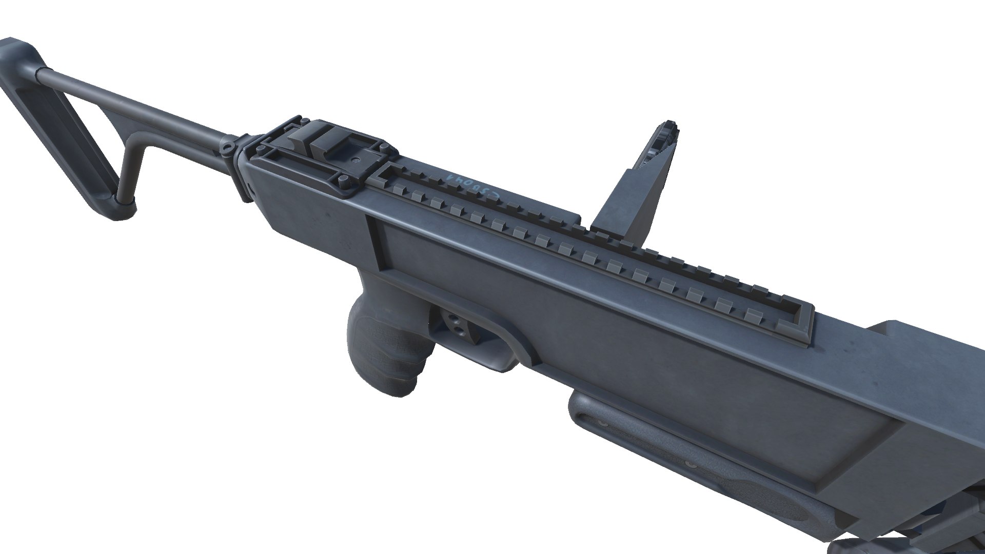 38-Corner Shot Gilboa-gun Model 3d Game Ready Model Low-poly 3D Model ...