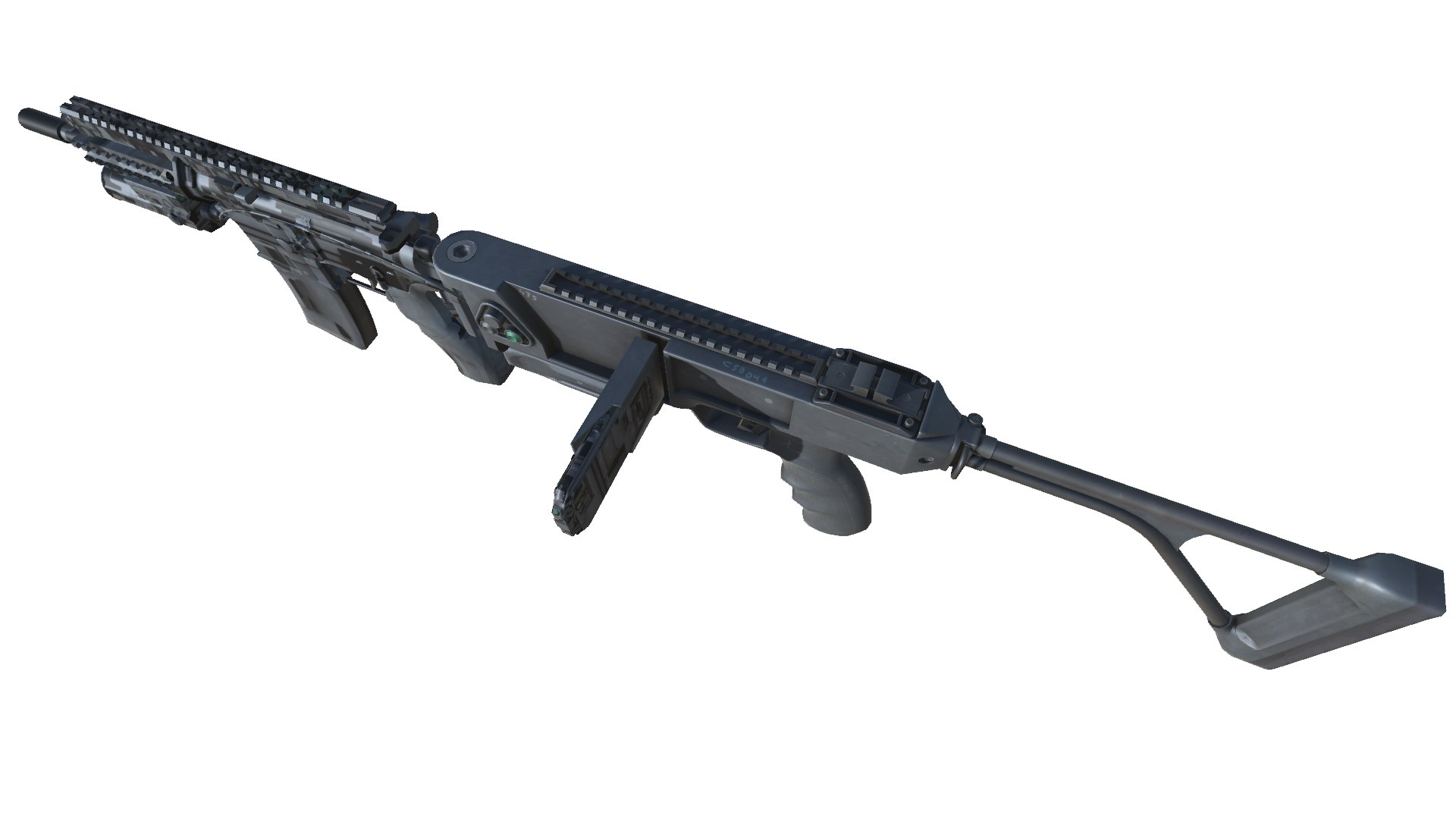 38-Corner Shot Gilboa-gun Model 3d Game Ready Model Low-poly 3D Model ...