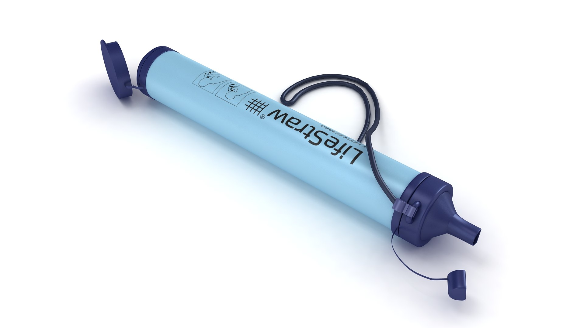 LifeStraw Water Filter Open 3D Model - TurboSquid 1941897