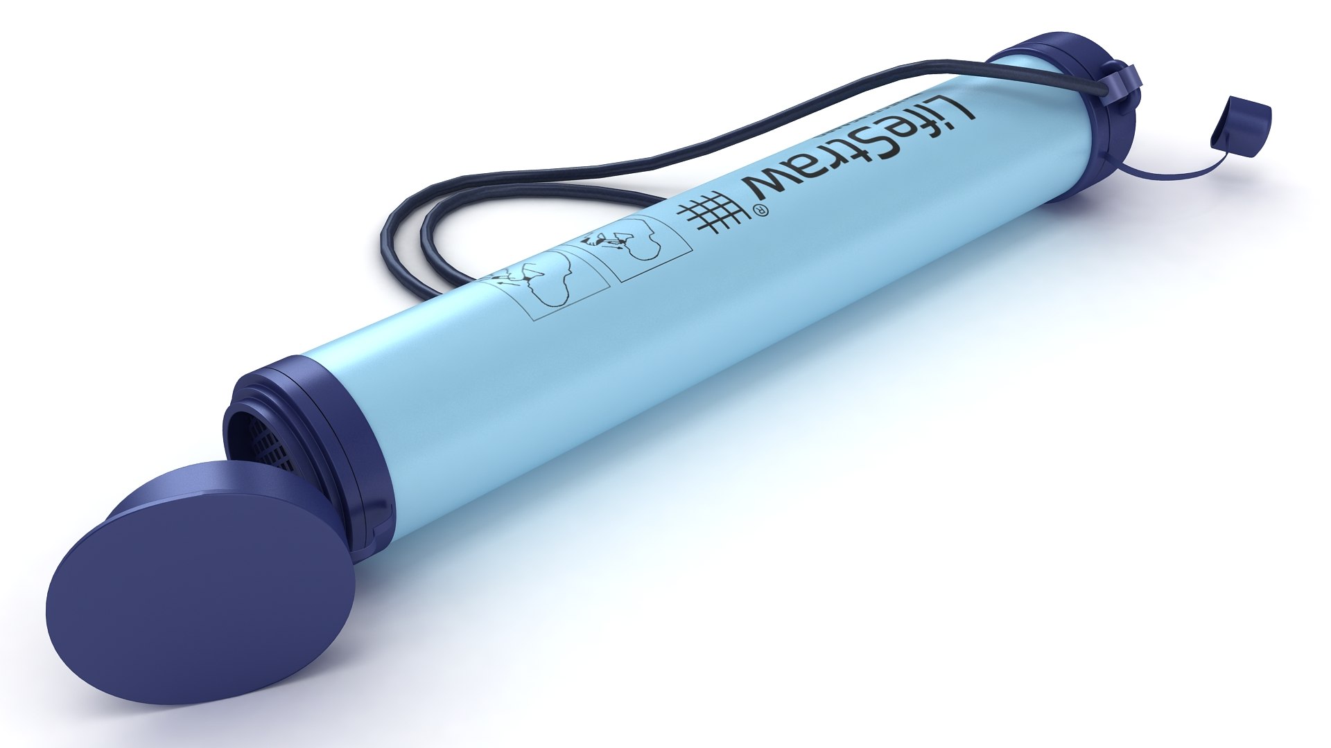 LifeStraw Water Filter Open 3D Model - TurboSquid 1941897