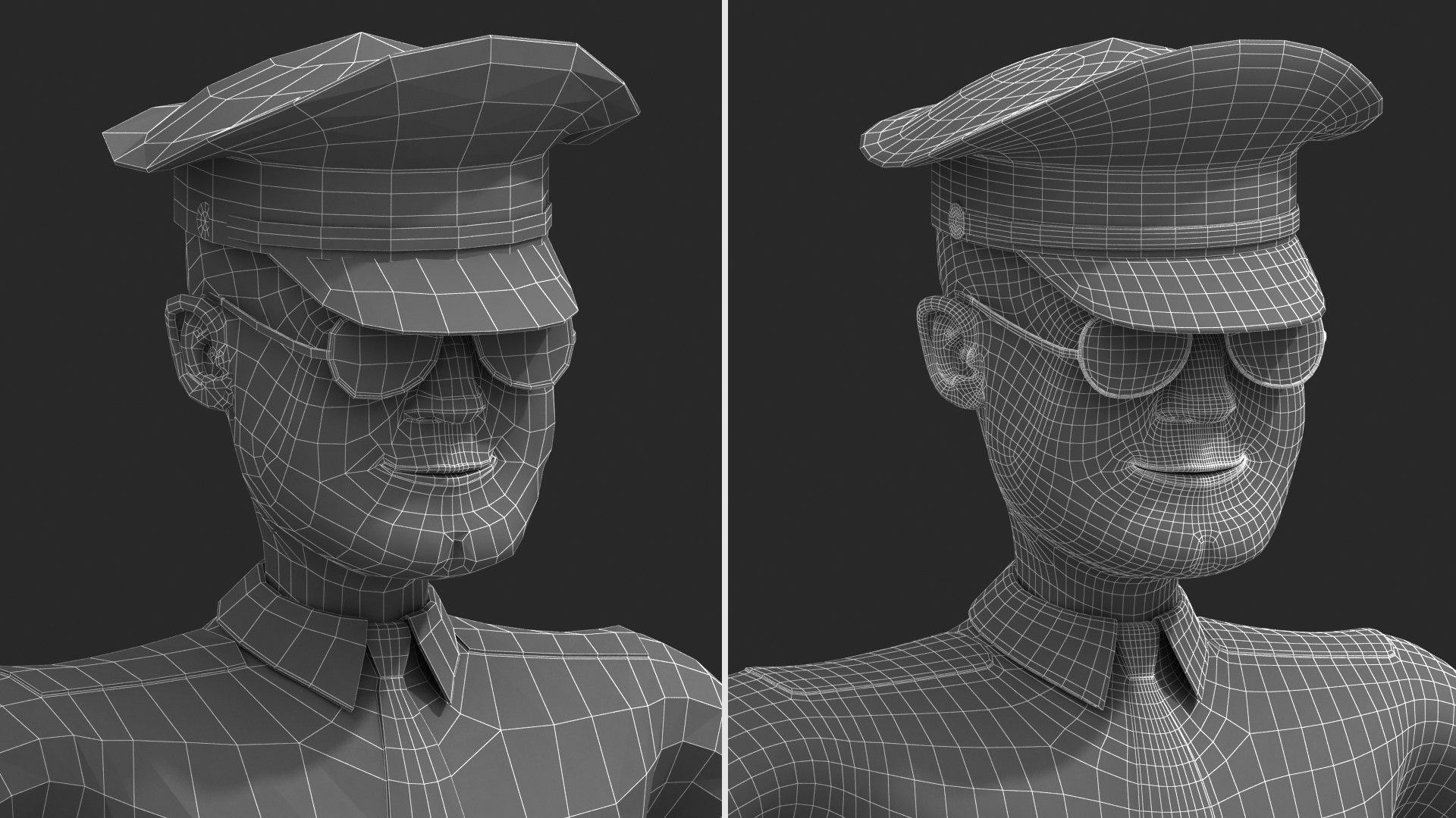 3D Police And Burglar Model - TurboSquid 2010804