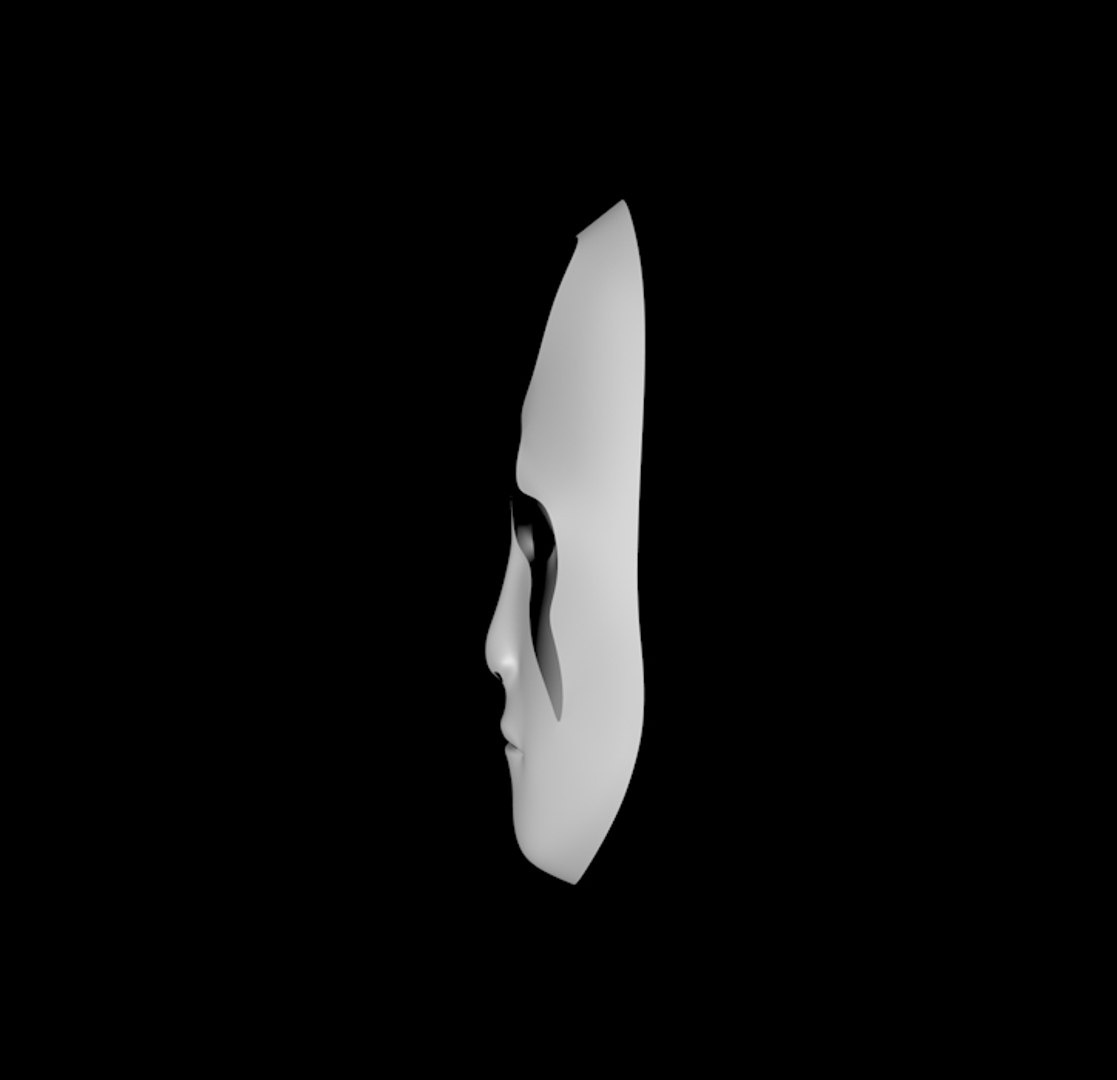 Mask Reveal 3d Model